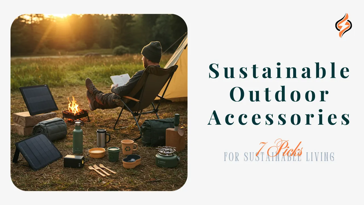 7 Top MUST HAVE Sustainable Outdoor Accessories | Sustainoverse
